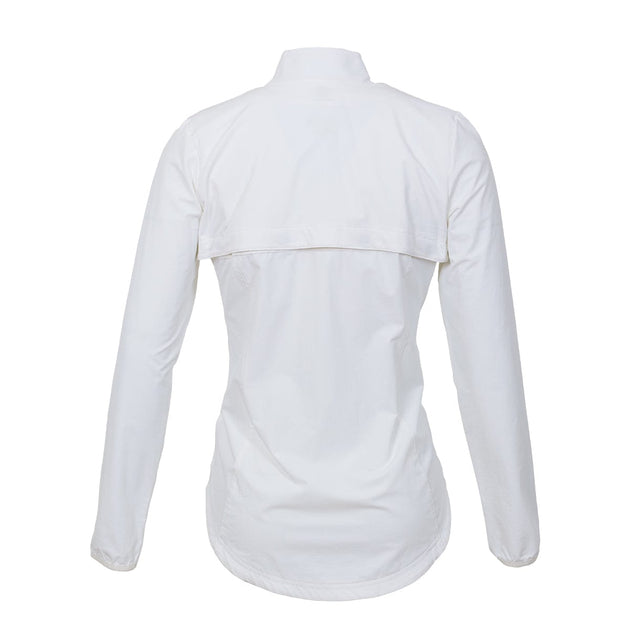 Wind Jacket with Removable Sleeves White – Jofit